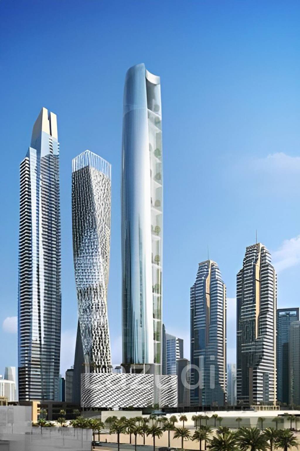 Ciel Tower in Dubai Marina